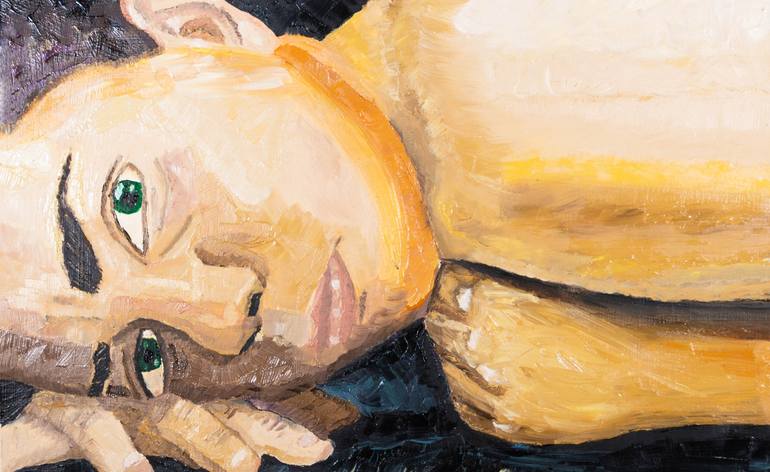 Emotions: Bare Painting by Kat Vazquez | Saatchi Art