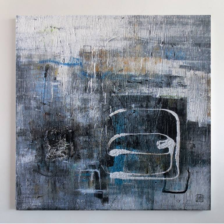 A60 Abstract Expressionism Informalism by Damian Pavlovic Painting by ...