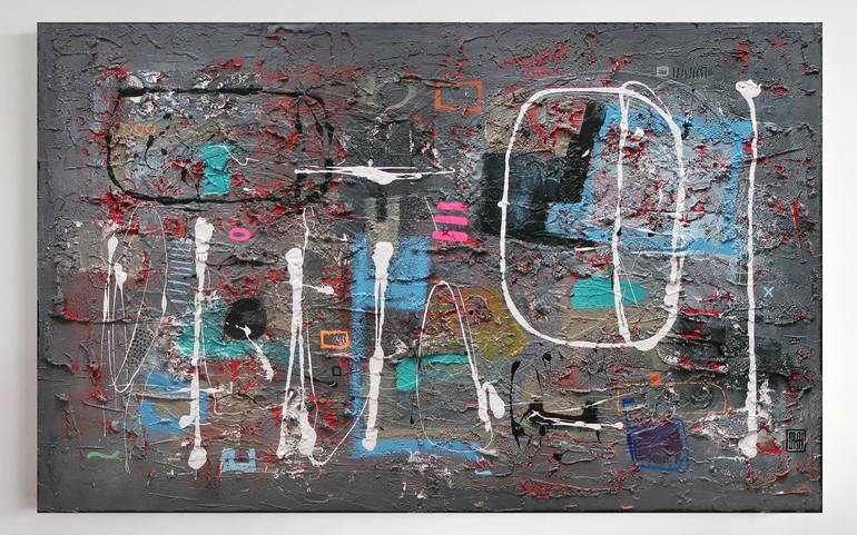 A238 Abstract Expressionism Informalism by Damian Pavlovic Painting by ...