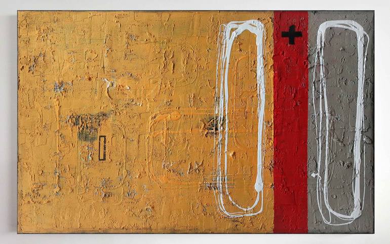 A2442 Abstract Expressionism Informalism by Damian Pavlovic Painting by ...