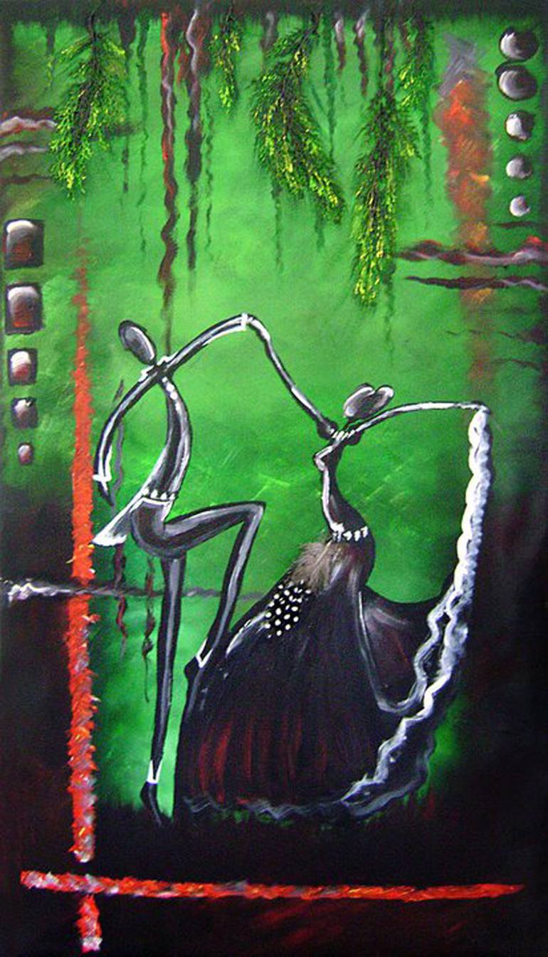 Dancing with nature Painting by VijayaArts - Welcome To My Online ...