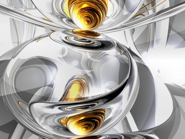 Circumvoluted Abstract Mixed Media by Alexander Butler | Saatchi Art