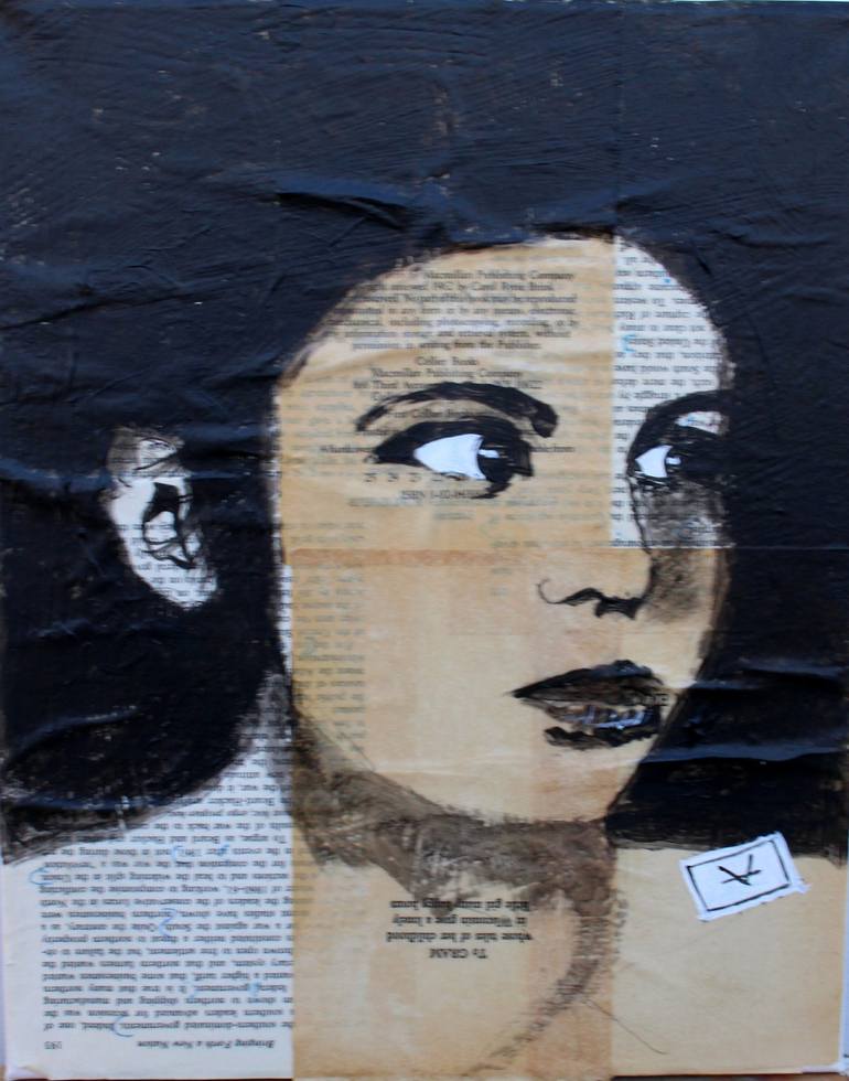 Mildred in Doubt Painting by Ken Vrana | Saatchi Art