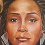 Whitney Houston the Voice Painting by Timothe Winstead | Saatchi Art
