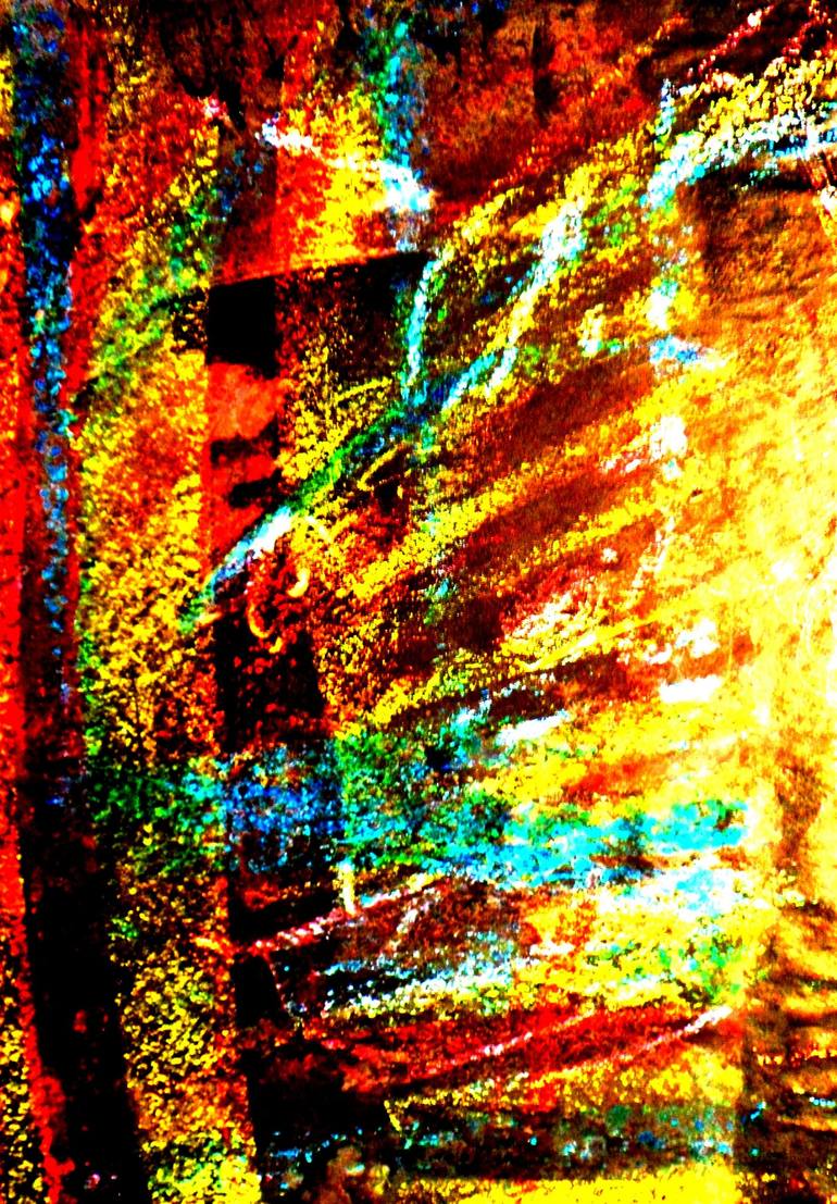 Sgraffito Painting by Gregory Bolton | Saatchi Art