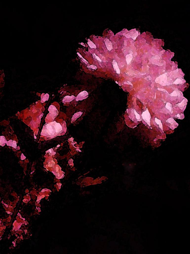 Bell Flower Painting by Gregory Bolton | Saatchi Art