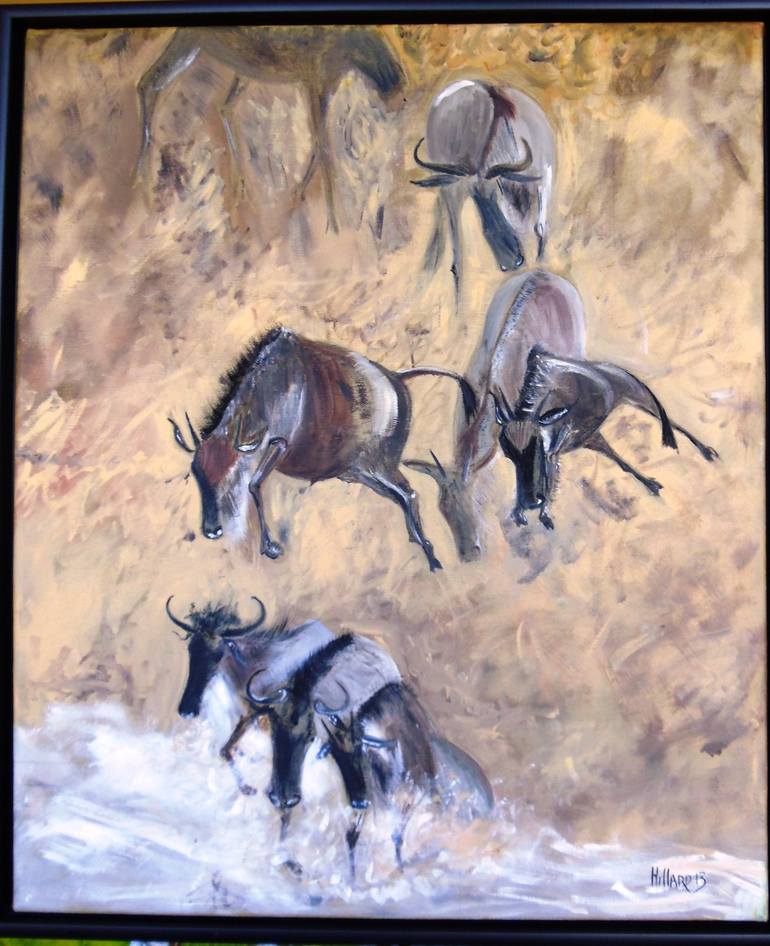 Leap of Faith Painting by Patrick Hillard | Saatchi Art