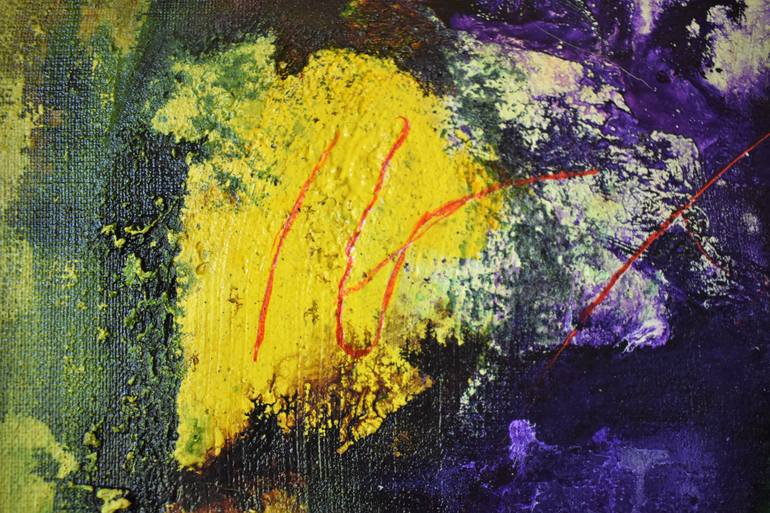 Sun Zoom Spark Painting by Patrick Hillard | Saatchi Art