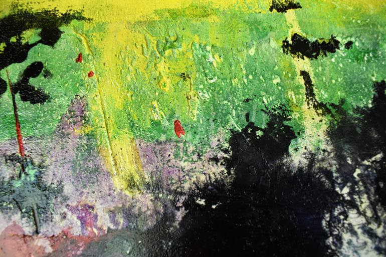 Sun Zoom Spark Painting by Patrick Hillard | Saatchi Art