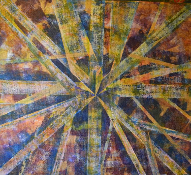 Walk on Gilded Splinters Painting by Patrick Hillard | Saatchi Art