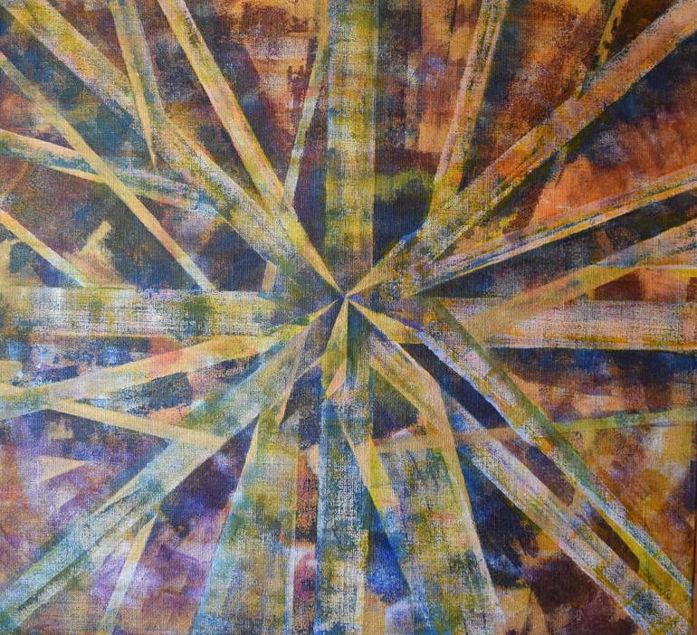 Walk on Gilded Splinters Painting by Patrick Hillard | Saatchi Art