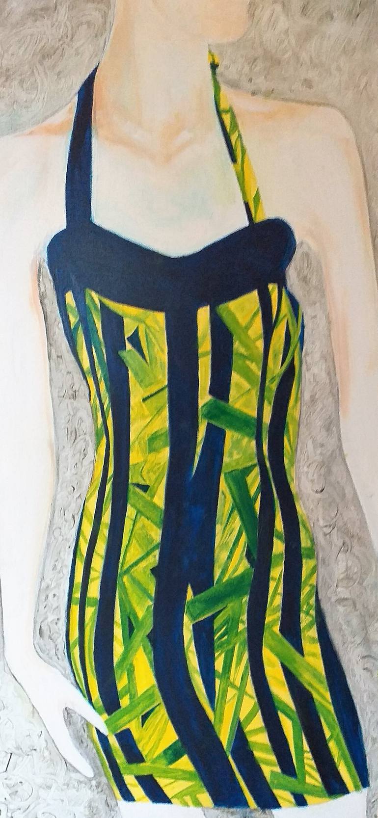 Amy's Last Dress Painting by Patrick Hillard | Saatchi Art