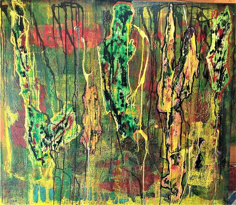 They Only Come Out at Night Painting by Patrick Hillard | Saatchi Art