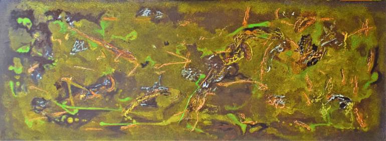 Pitch Lake Painting by Patrick Hillard | Saatchi Art