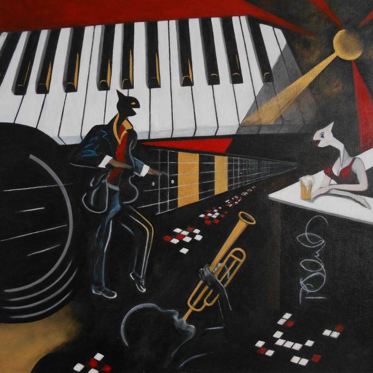 Let's Dance Painting by Peter Edwards | Saatchi Art