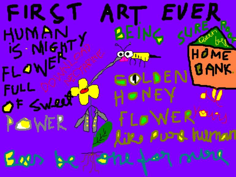 first art ever Drawing by Margus Hammer | Saatchi Art