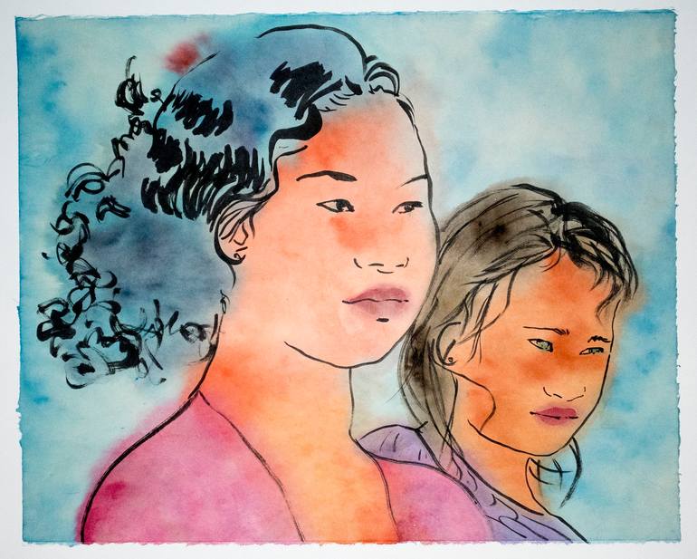 The Arrival Painting by Marcel Garbi | Saatchi Art