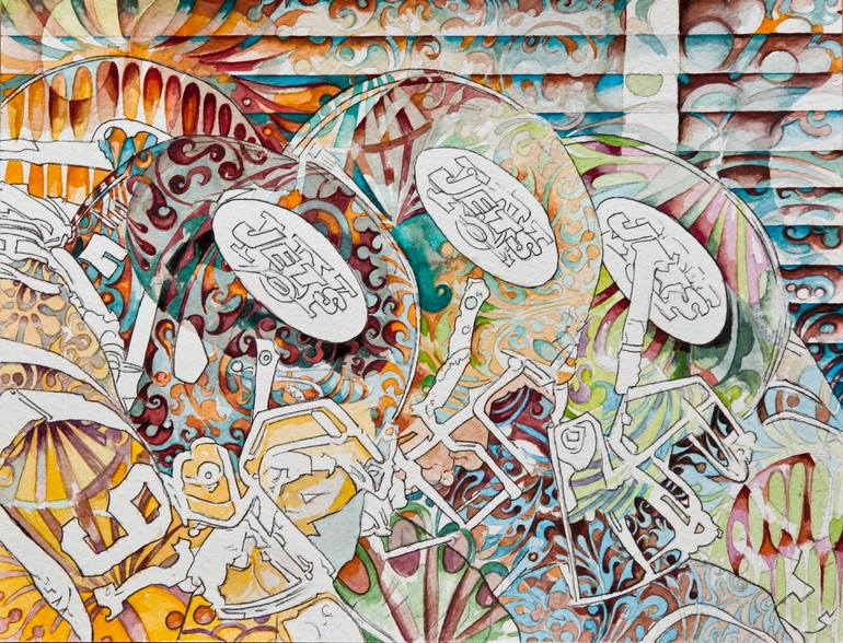 Jetsxtra Painting by Asja Jung | Saatchi Art