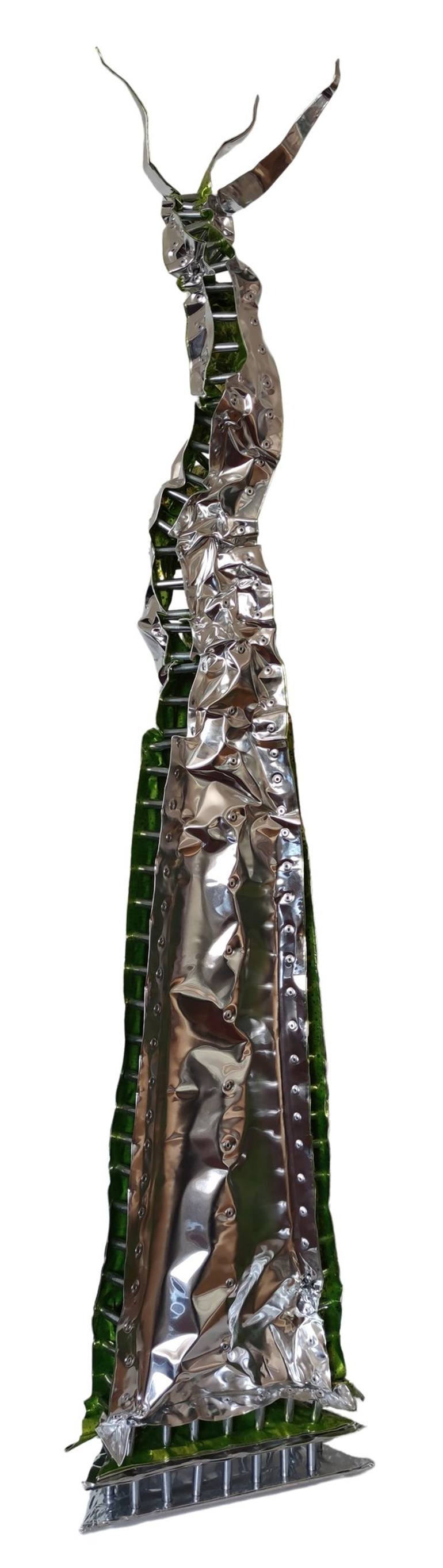 RECREATED VISIBLE VOID (High Triangular Pyramid - Study 1) Sculpture by ...