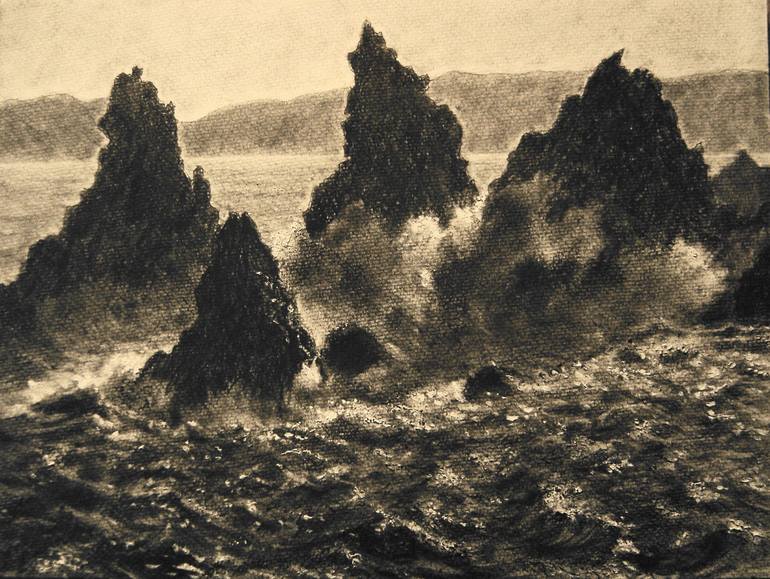 tempest 5 Drawing by Eileen Sieben | Saatchi Art