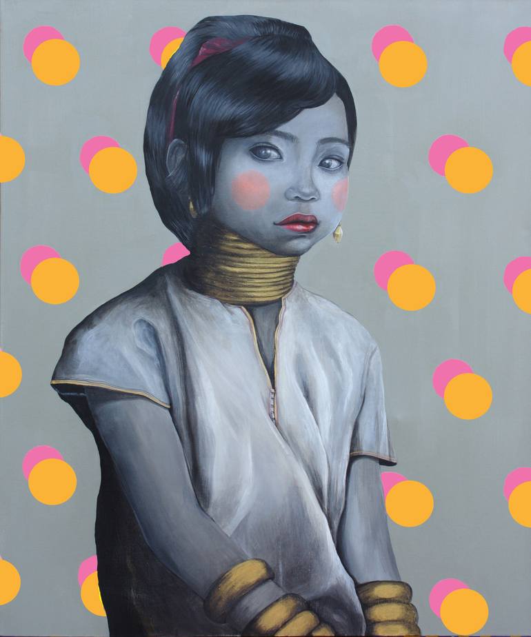 back in the day Painting by NATCHA SATHIENTAVORN | Saatchi Art