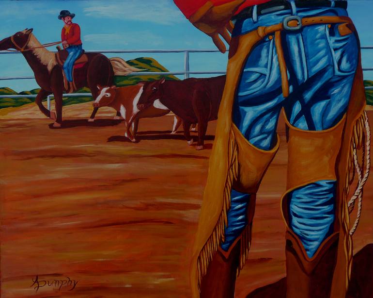 Chaps Painting by Anthony Dunphy | Saatchi Art