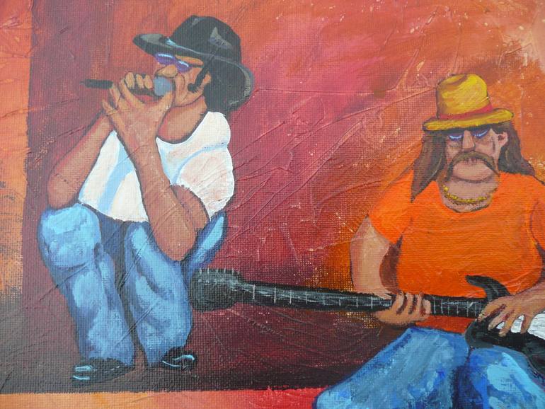 Jam Session Painting by Anthony Dunphy | Saatchi Art