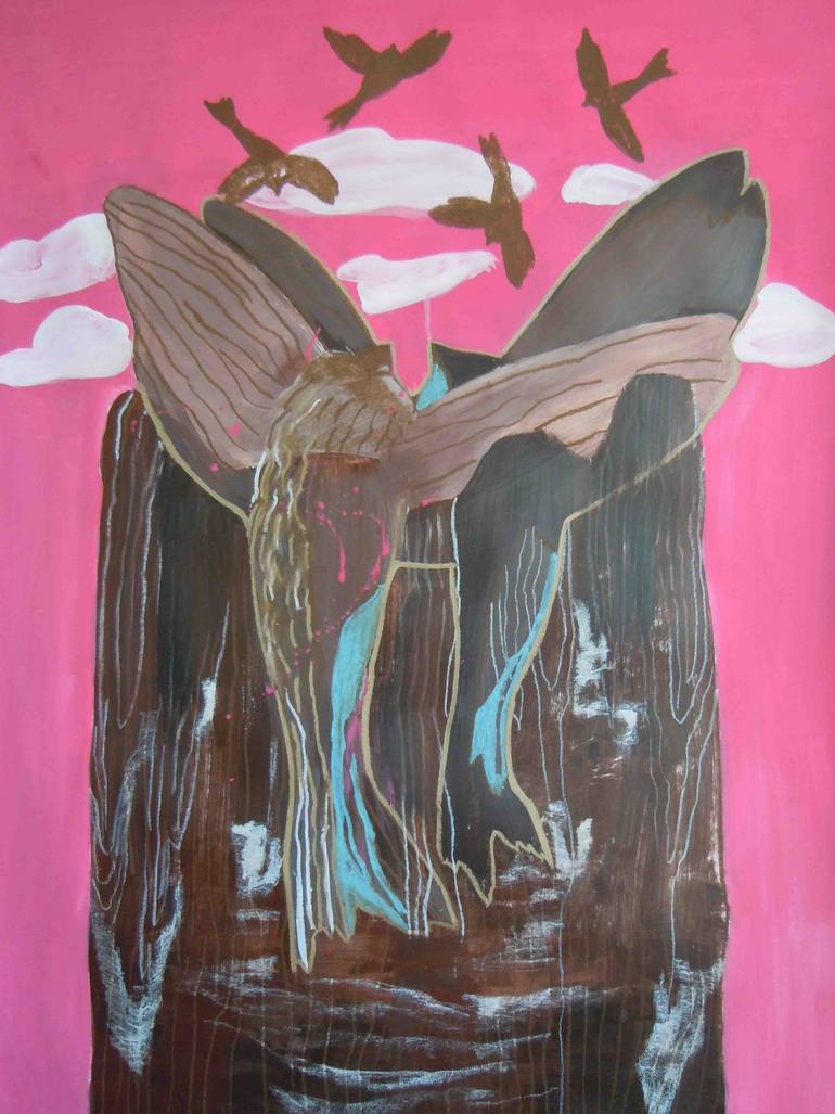 simbiose Drawing by Jelena Arandjelovic | Saatchi Art