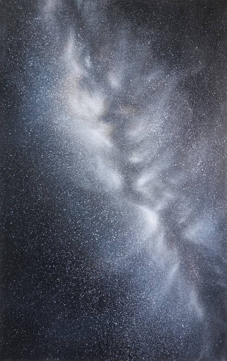 Milky Way Painting by Nikolina Kovalenko | Saatchi Art