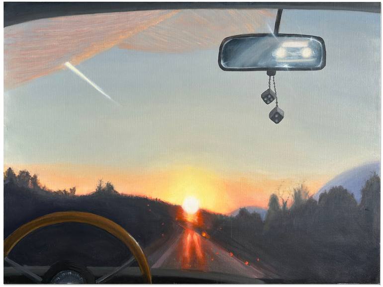 Roll of the Dice Painting by karen clark | Saatchi Art