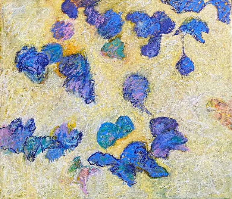 Blueberries Painting by Toby Tover | Saatchi Art