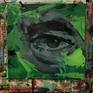 Green Eye Study Painting by Anthony Vandertuin | Saatchi Art