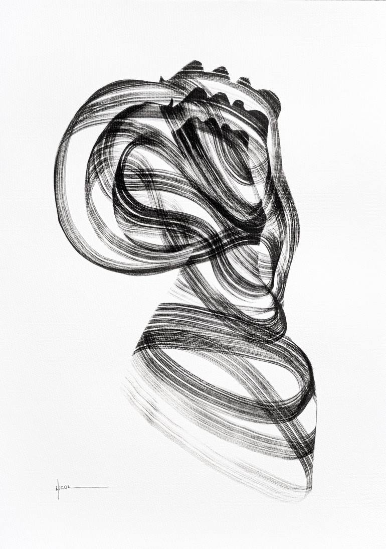 The Weight of Emotion Painting by Nicol Vacaru | Saatchi Art