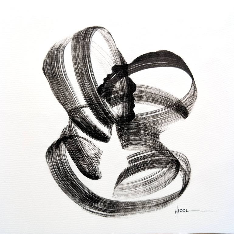 Spirals of Becoming Painting by Nicol Vacaru | Saatchi Art