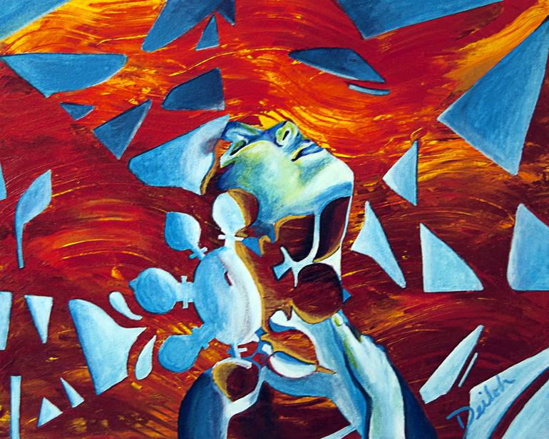 Dissonance Painting by Denise Deiloh | Saatchi Art