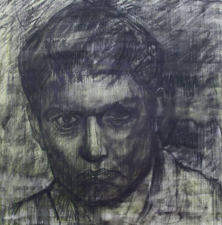 Portrait of Ian Painting by Oliver Plehn | Saatchi Art