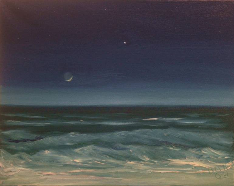 Morning Star Painting by David Richers | Saatchi Art