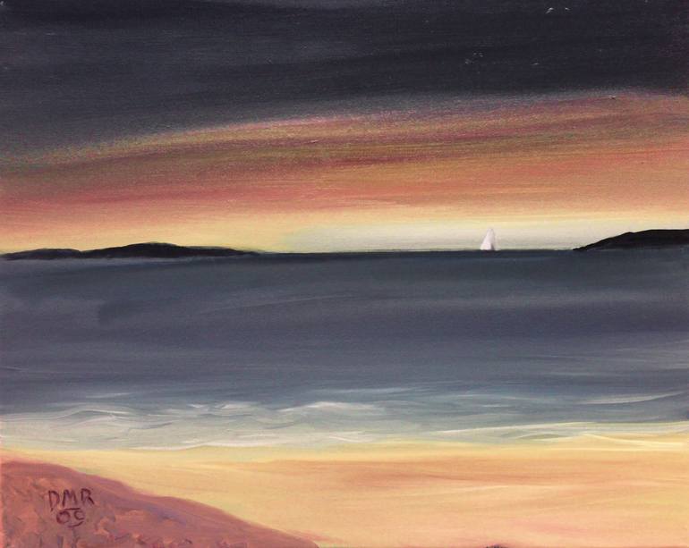 Escaping the Promised Land Painting by David Richers | Saatchi Art