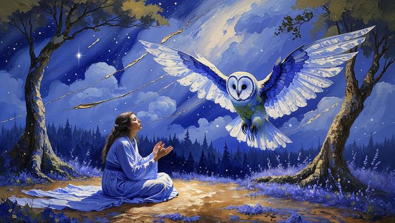 Spirit Guide 111 Painting by Corporate Art Task Force | Saatchi Art