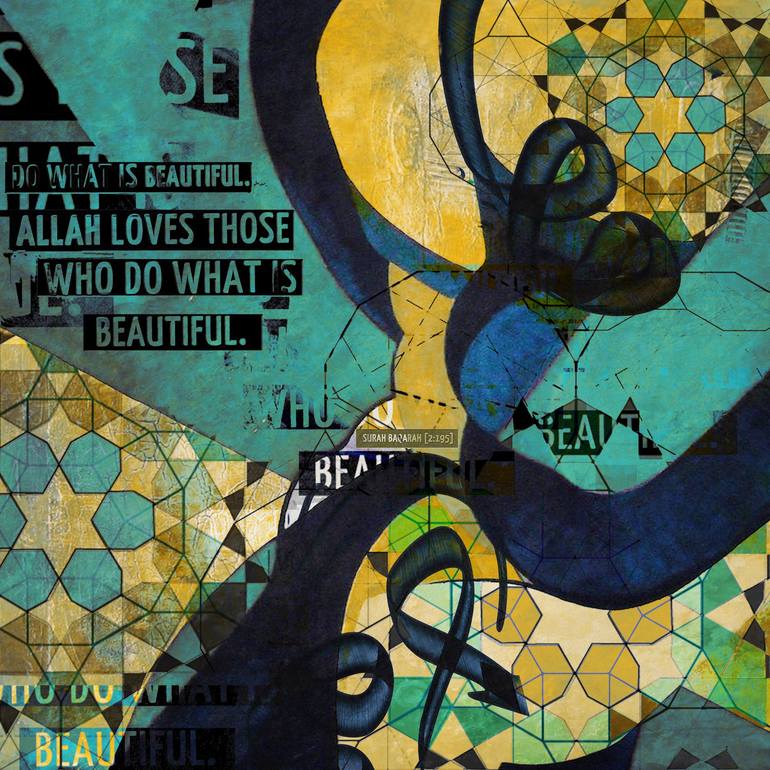 Abstract Islamic Art 007 Painting by Corporate Art Task Force | Saatchi Art