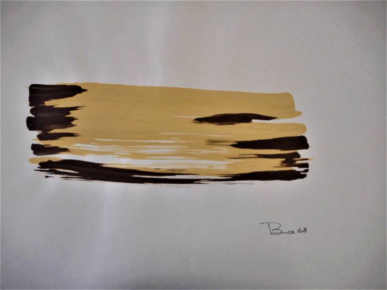 brush strokes Drawing by Bruce Burt | Saatchi Art