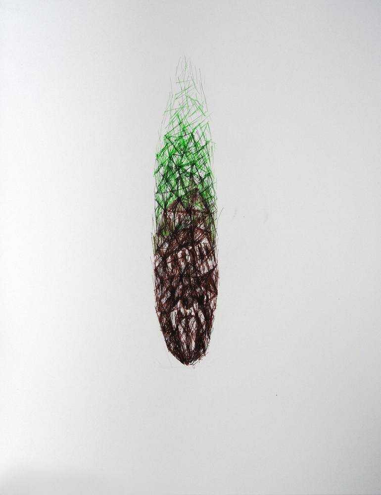 Hope Dies Last Drawing by Tatjana Jovancevic | Saatchi Art