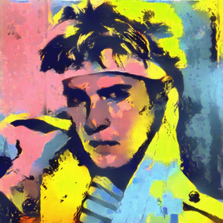 SIMON LE BON Digital by Otis Porritt | Saatchi Art