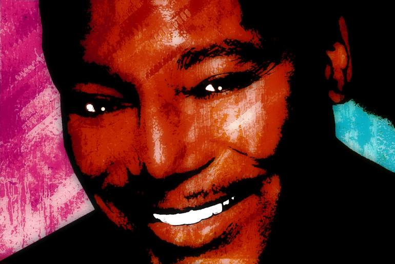 GEORGE BENSON Painting by Otis Porritt | Saatchi Art