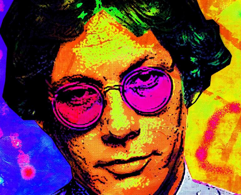 WARREN ZEVON Painting by Otis Porritt | Saatchi Art