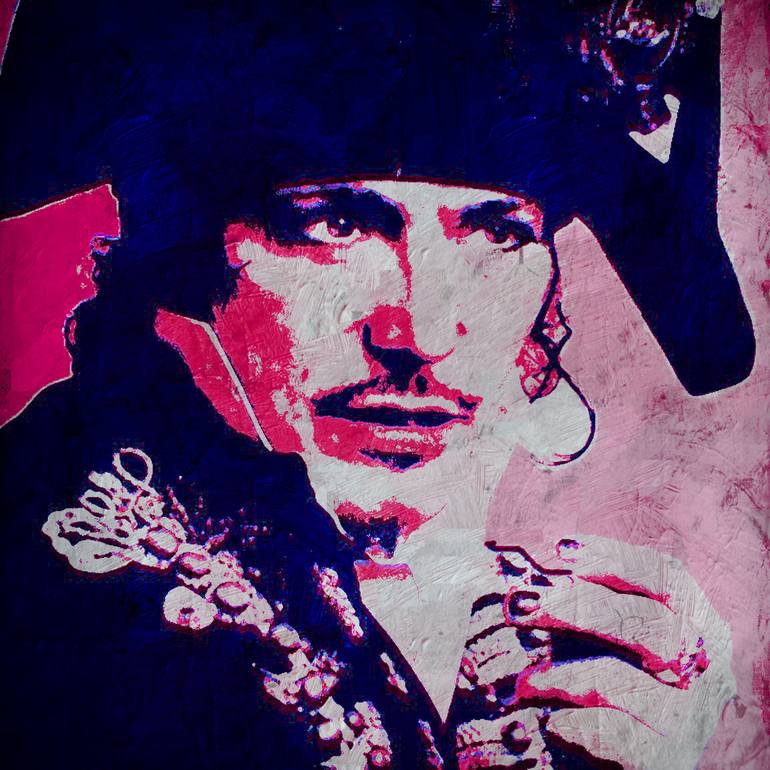 ADAM ANT Painting by Otis Porritt | Saatchi Art