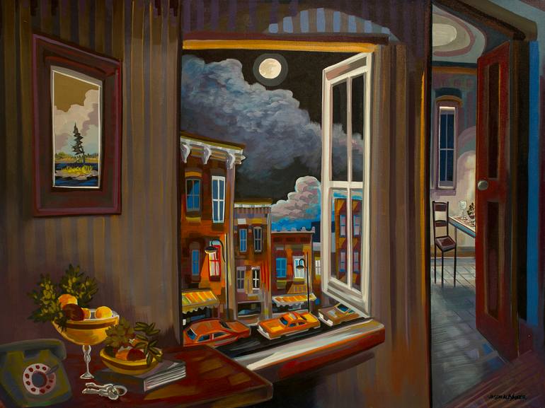 After Midnight Painting by Jason Alexander | Saatchi Art