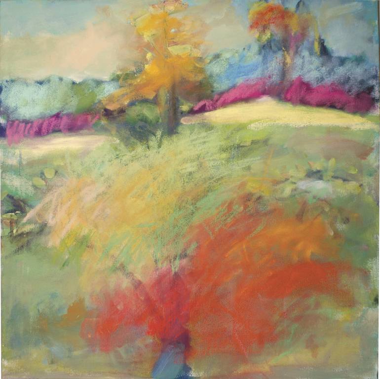 Fall & Field Painting by Claire Bigbee | Saatchi Art