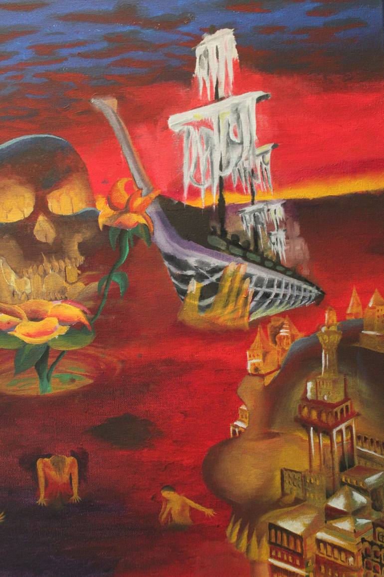 Insidious Caprice Painting by Adomas Storpirstis | Saatchi Art