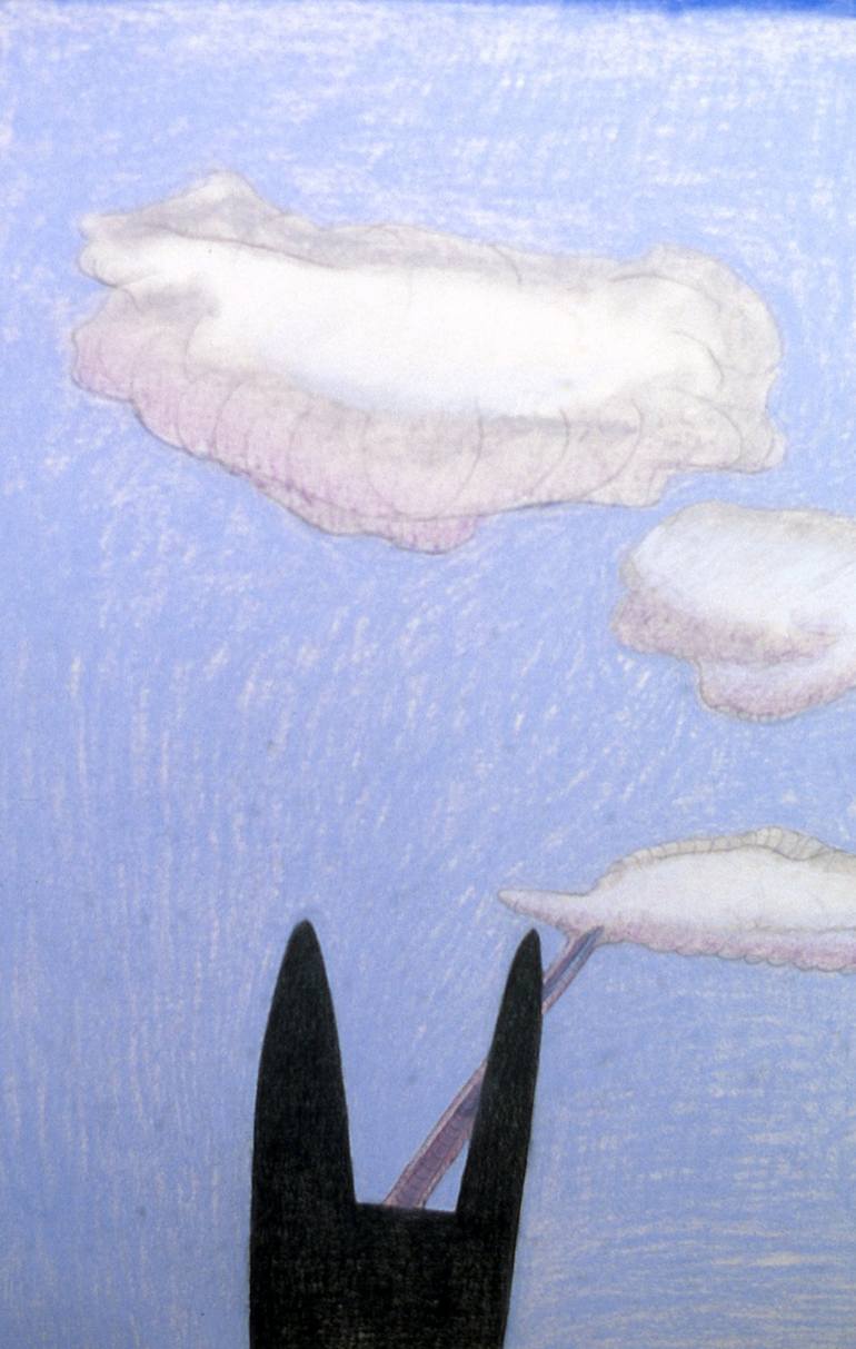 Tongue and Tundra Series#7 Drawing by Richard Rutner | Saatchi Art